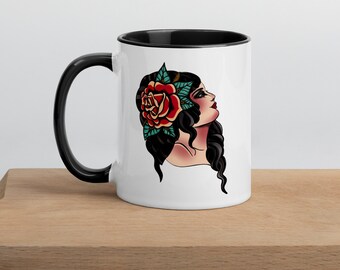 11 Oz Pin up Art Mug Classic Pinup Girls Nose Art Mug for - Etsy