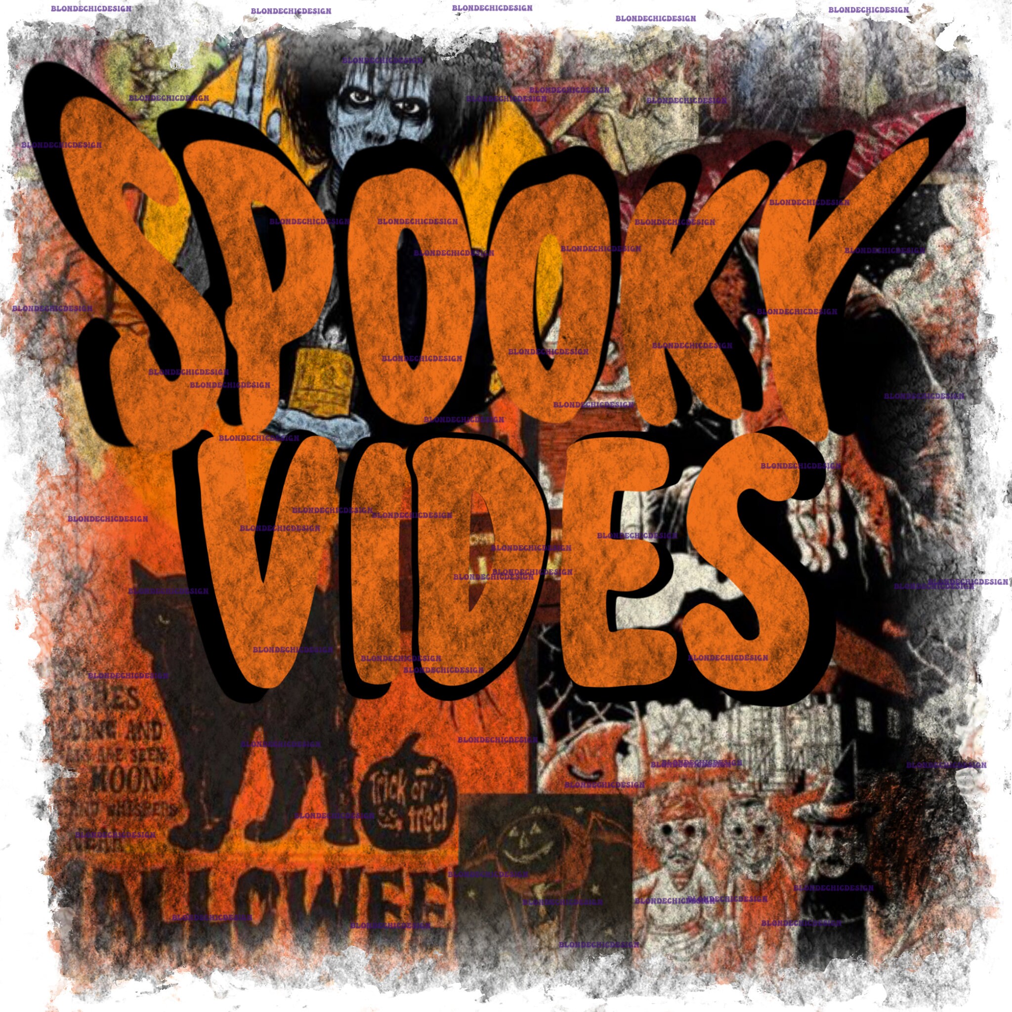 Spooky Vibes Png Digital Download - Etsy