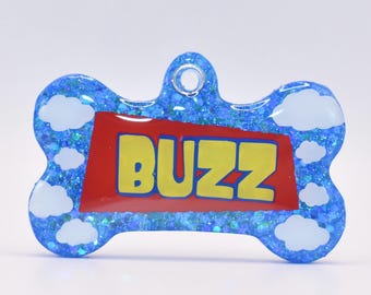 Buzz Lightyear Dog Tag - Etsy