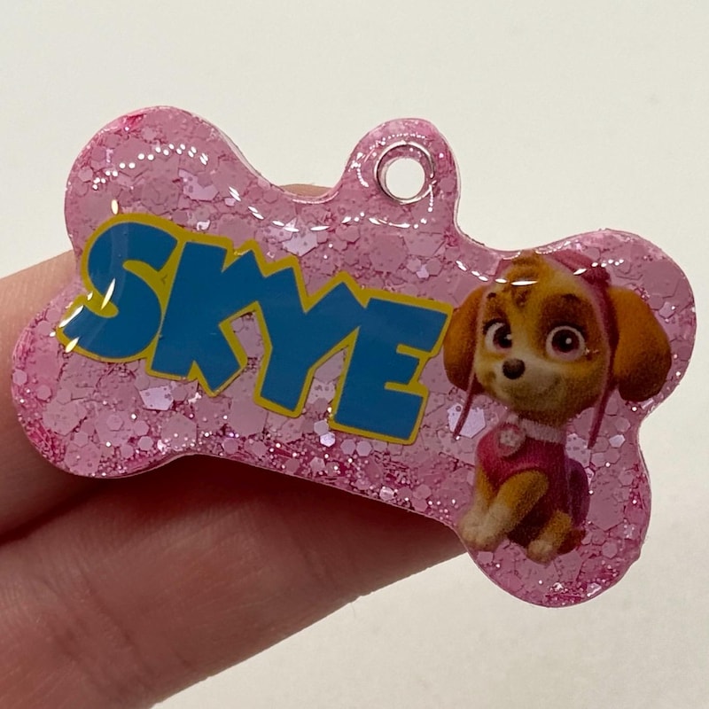 Paw Patrol Pup Tag - Etsy