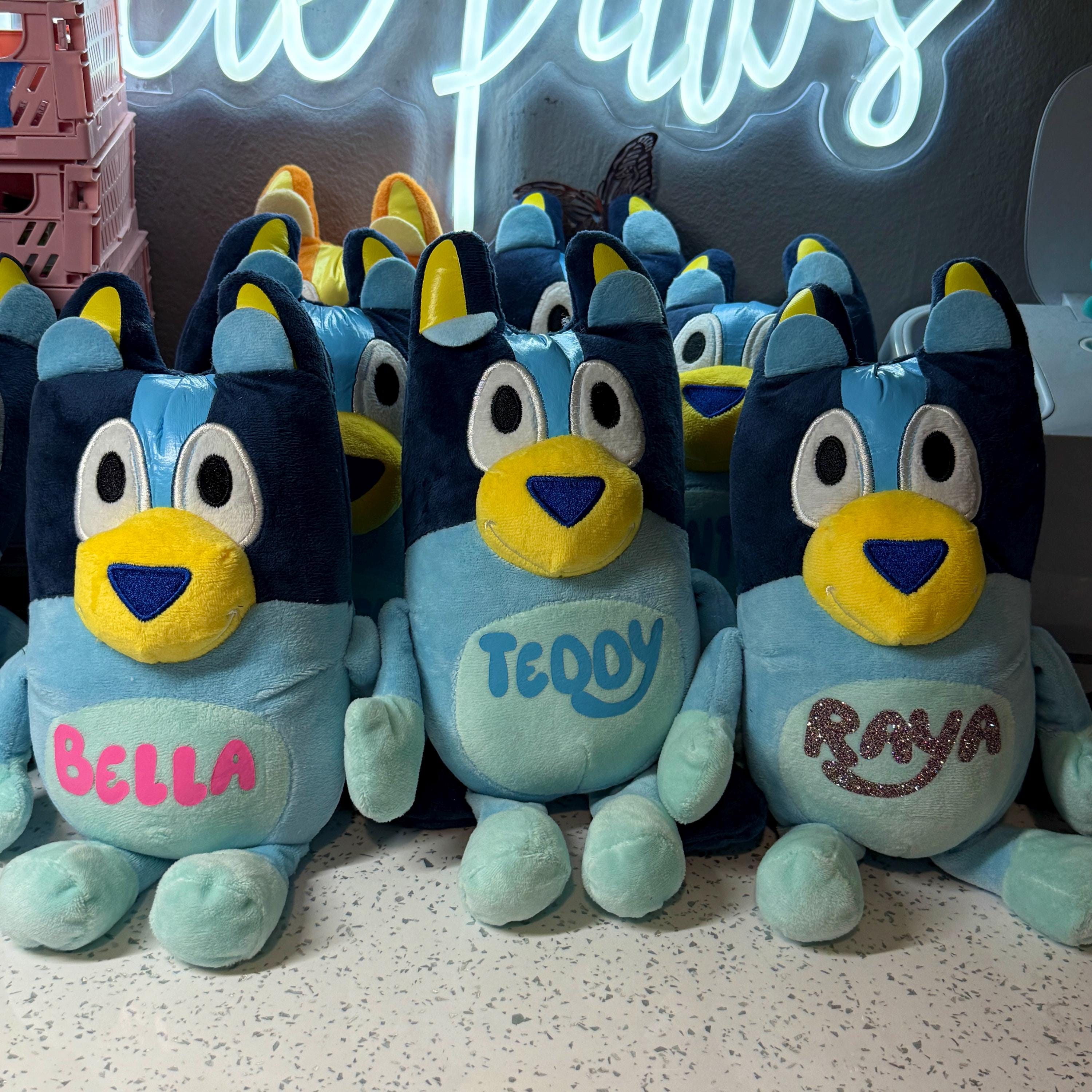 Bluey Inspired Teddy | Christmas Gift | Cute Bear | Personalised ...