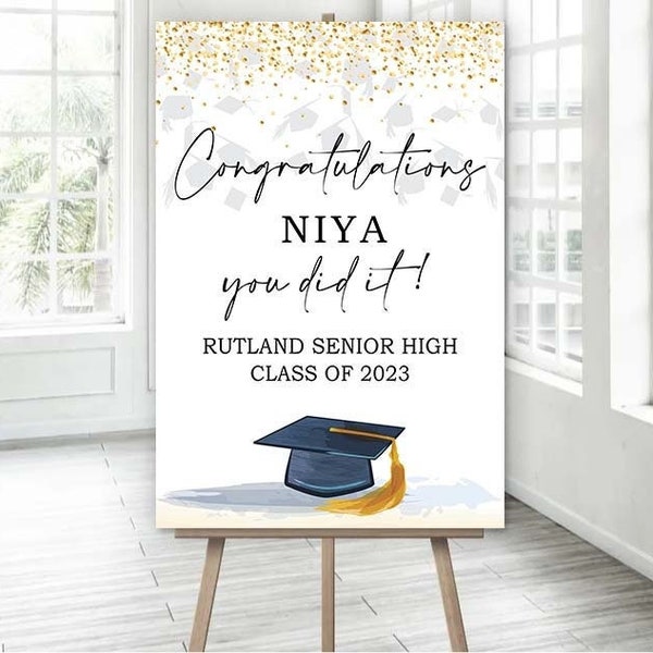 Graduation Congratulations Poster - Etsy