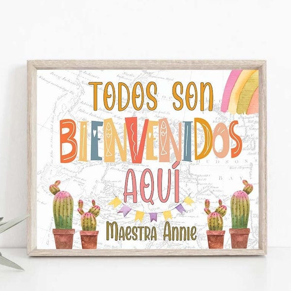 Bienvenidos Sign - Etsy