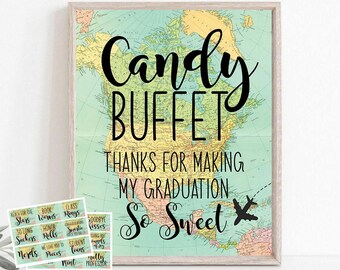 Grad Dessert Sign - Etsy