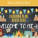 Camping Themed Bulletin Board Kit Home School Decor Woodland Outdoor ...
