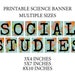 Social Studies Banner Printable Classroom Banners, Geography Tapestry ...