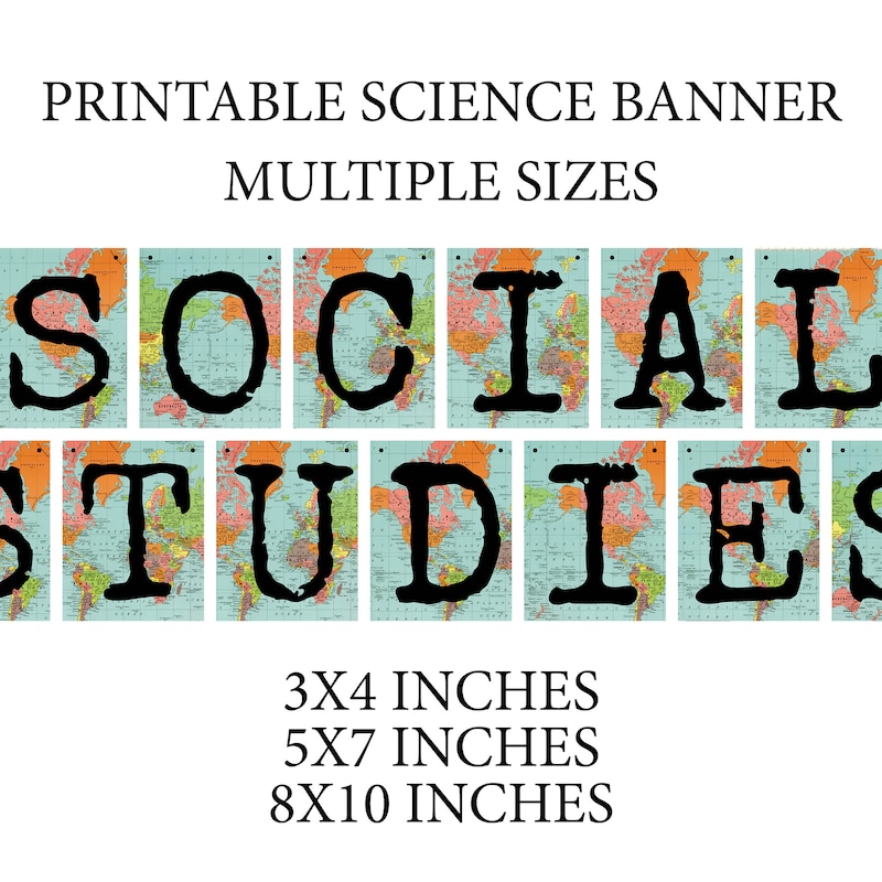 Social Studies - Etsy