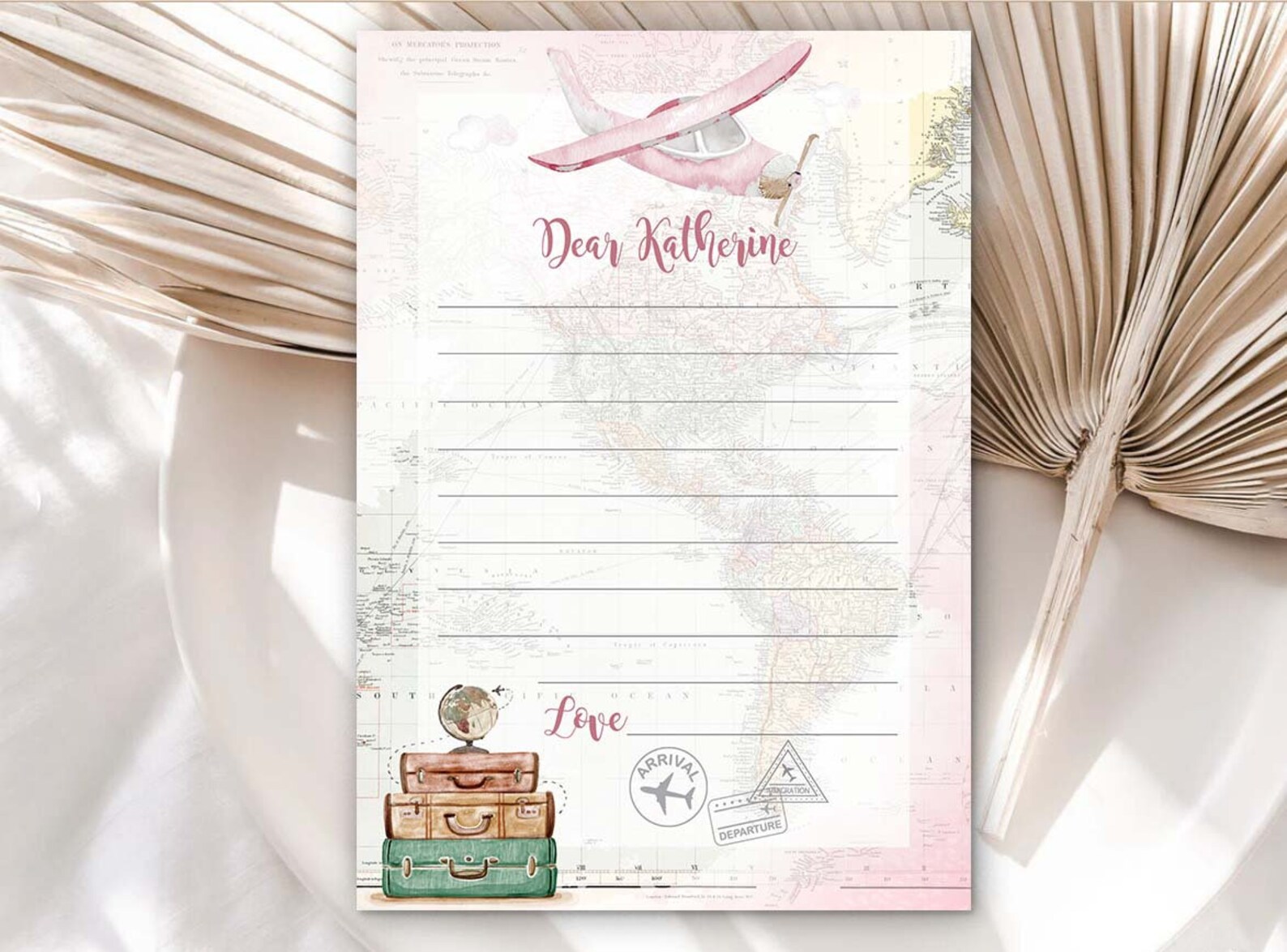 Onederful Adventure Time Capsule, 1st Birthday Travel Theme Onederful World First Birthday, Girl ...