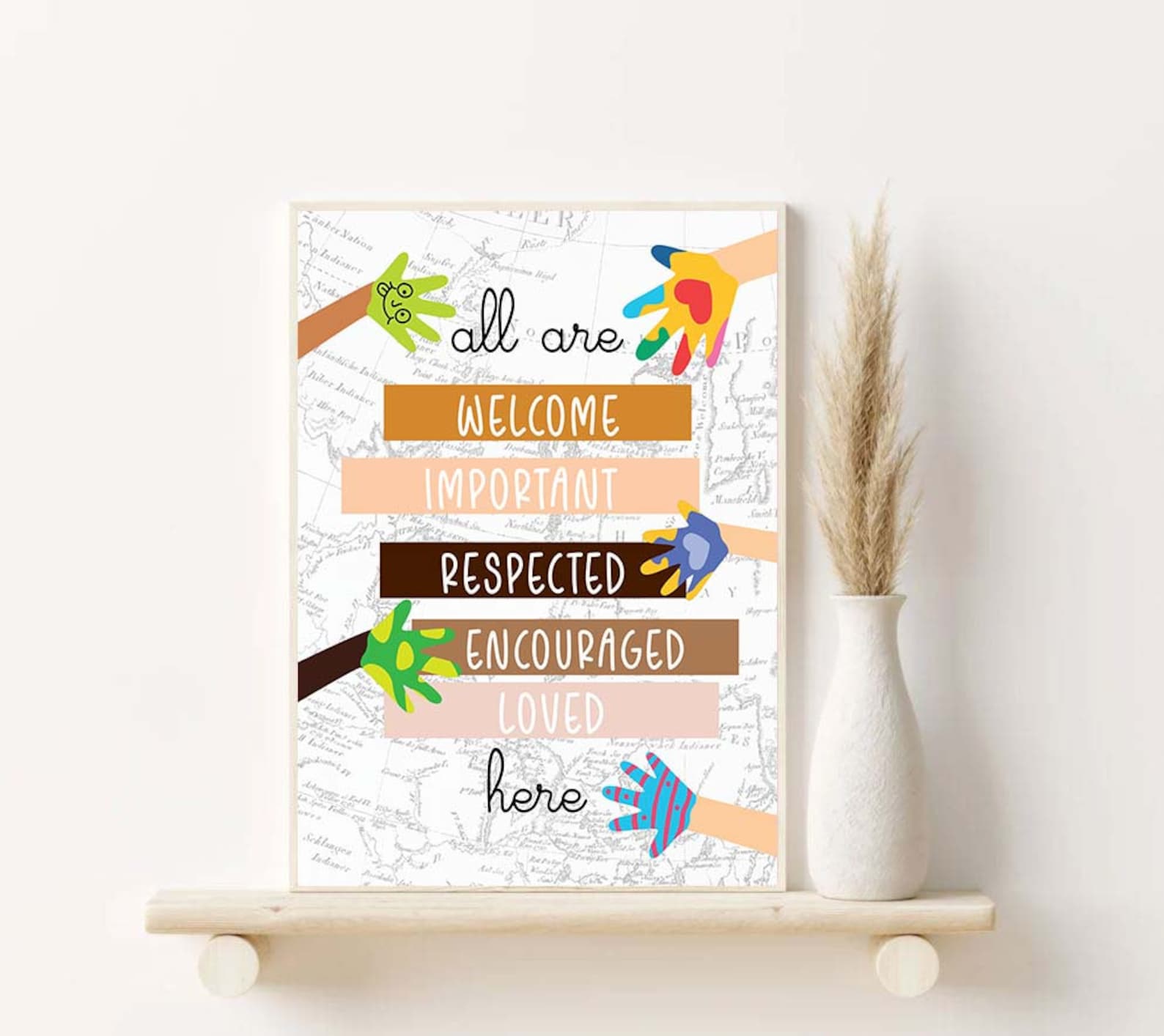Diversity Classroom Decor, Inclusive Classroom Poster, Classroom ...