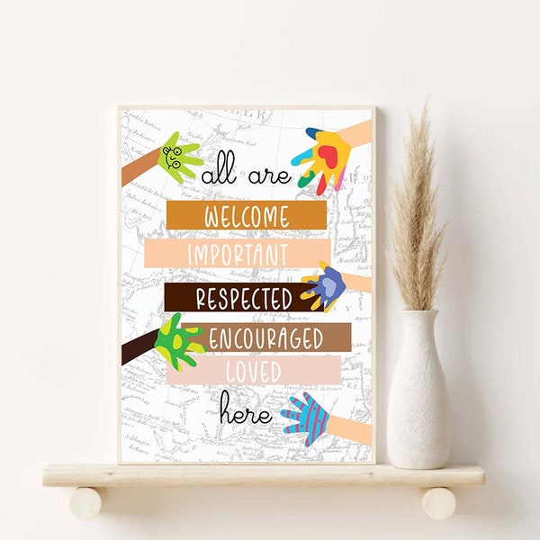 Inclusive Classroom Decor - Etsy