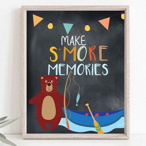 Classroom Motivational Posters Growth Mindset Posters Camping Theme ...