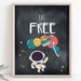 Space Themed Classroom Motivational Positive Printable Wall Art ...