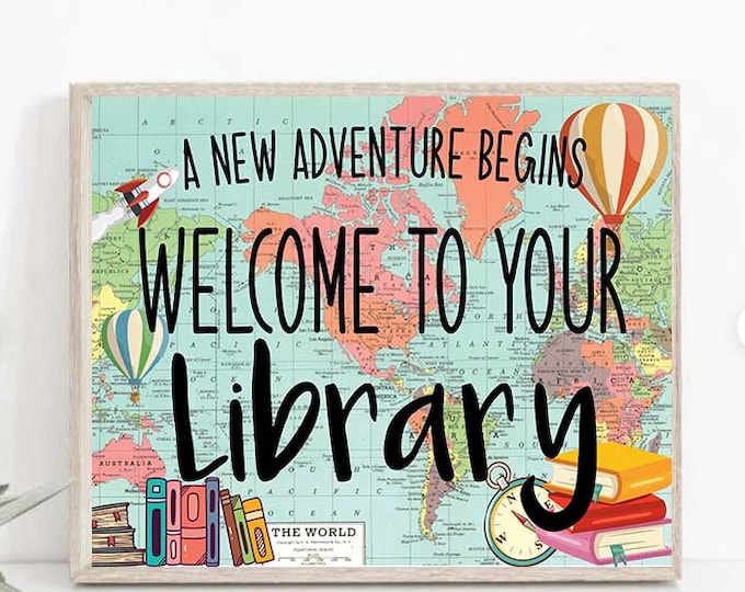 French Teacher Classroom Door Sign, Bienvenue Classroom Sign Custom ...