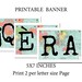 Spanish Banner Printable Classroom Banners, Aventura, Mexican, Spain ...