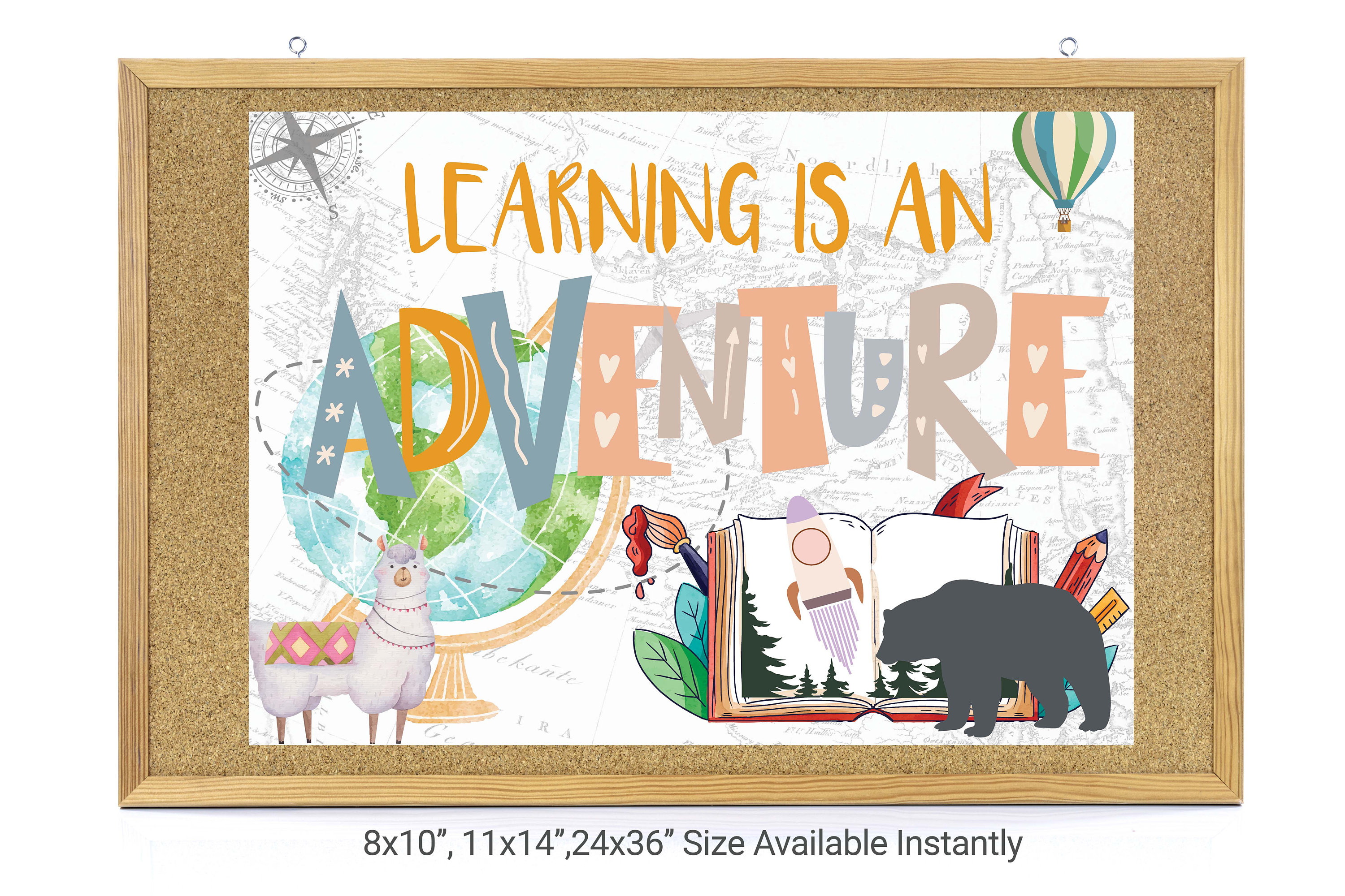 Learning is an Adventure Adventure Awaits Classroom Learning - Etsy