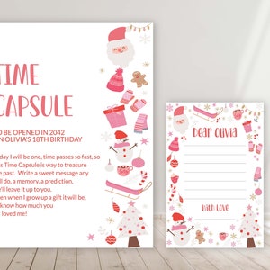 Editable Christmas Birthday Invitation Girl Oh What Fun Christmas ...