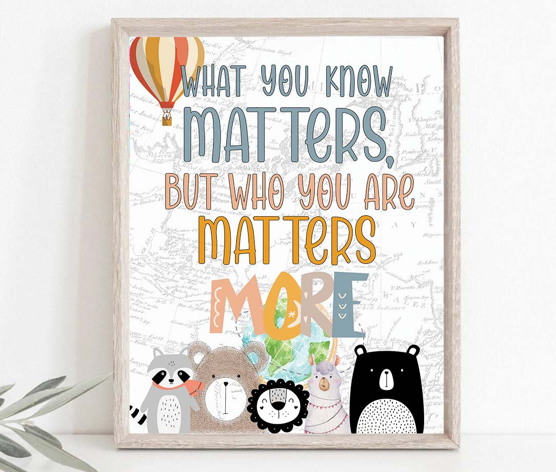 You Matter Classroom Decor Classroom Poster Classroom Quotes - Etsy