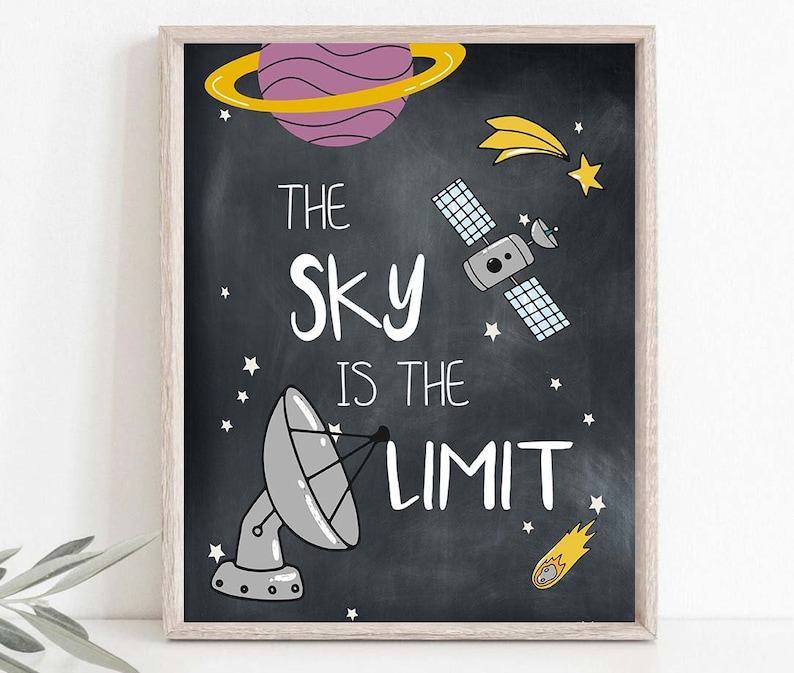 Space Themed Classroom Positive Affirmations Kids Room - Etsy