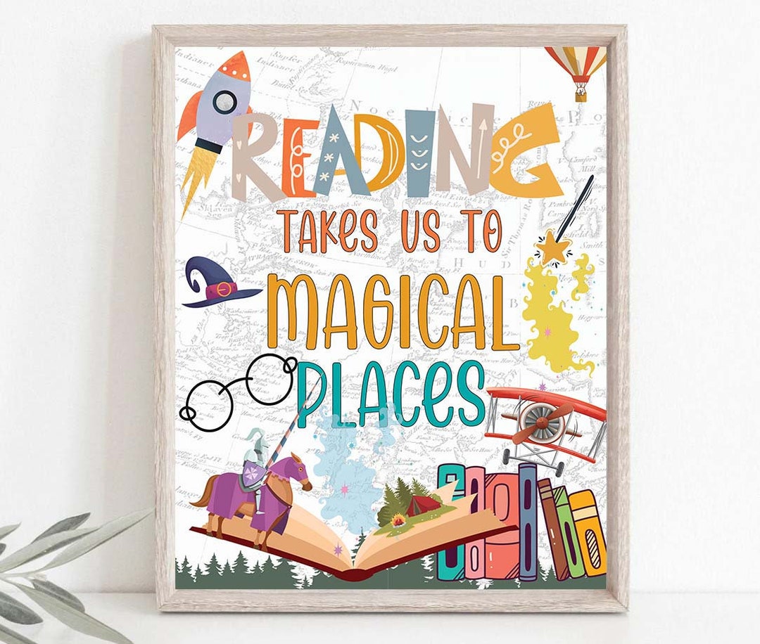 Reading Poster Classroom Quotes Printable Classroom Tapestry Reading ...