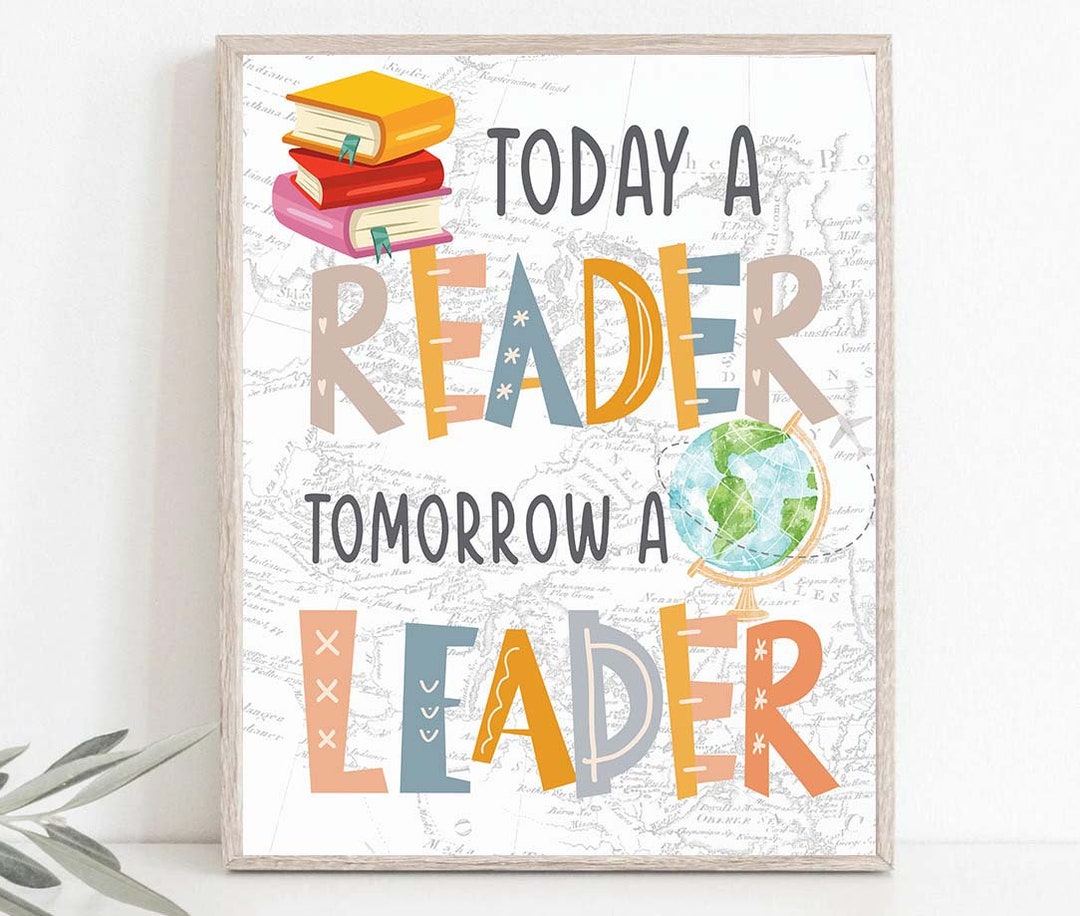 Reading Printable Poster, Classroom Reading Nook, Classroom Reading ...