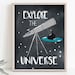 Space Themed Classroom Positive Affirmations Kids Room Printable Wall ...