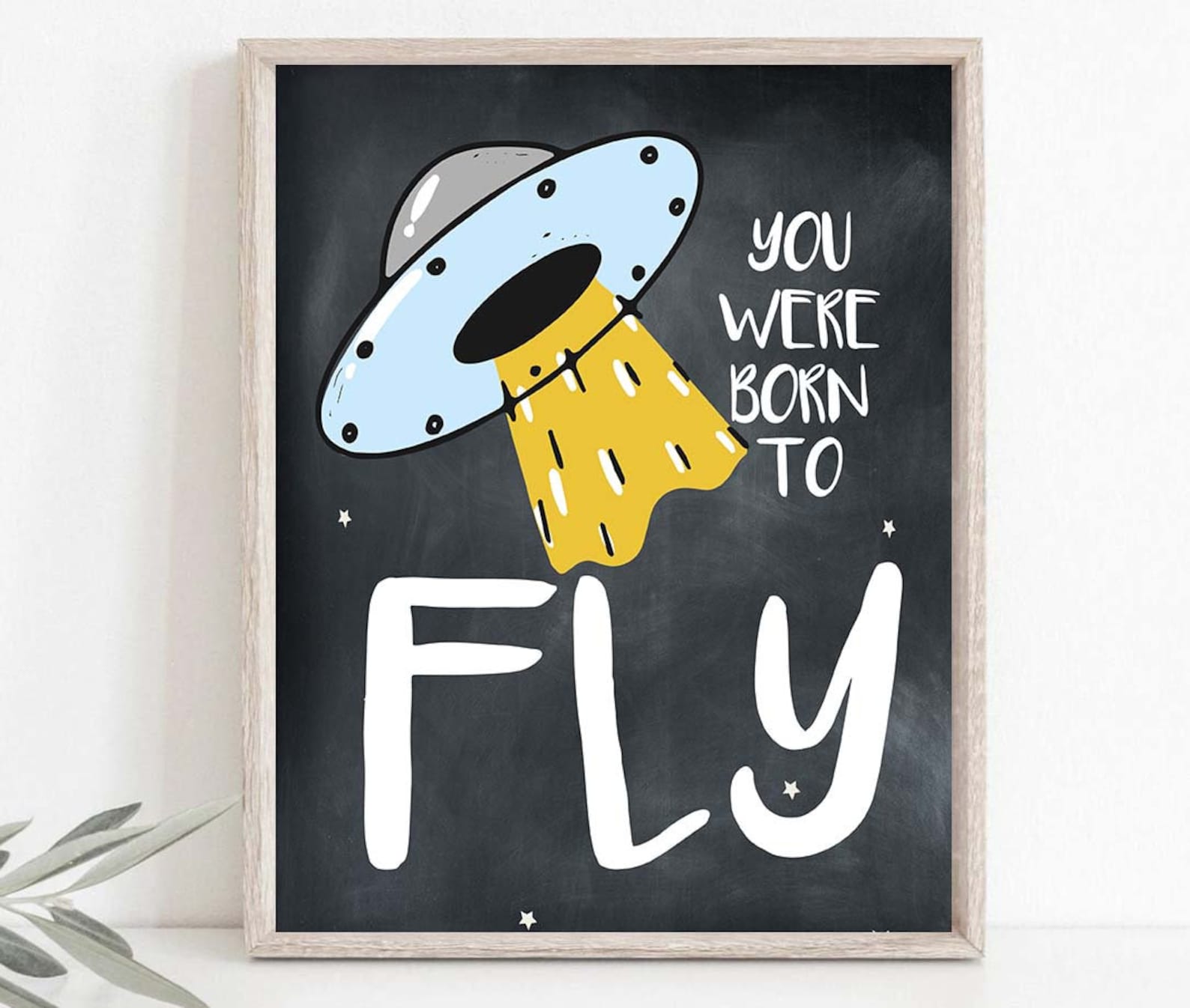 Space Themed Classroom Positive Affirmations Kids Room Printable Wall ...