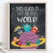 Space Themed Classroom Positive Affirmations Kids Room Printable Wall ...
