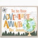 Welcome Classroom Door Sign, World Map Adventure Themed Classroom, Door ...
