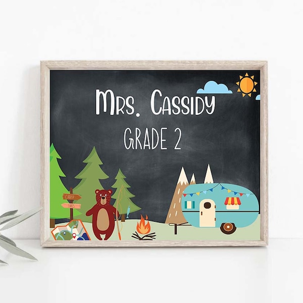 Camping Classroom - Etsy