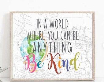 1st Grade Welcome to Classroom Door Sign World Map Adventure Themed ...