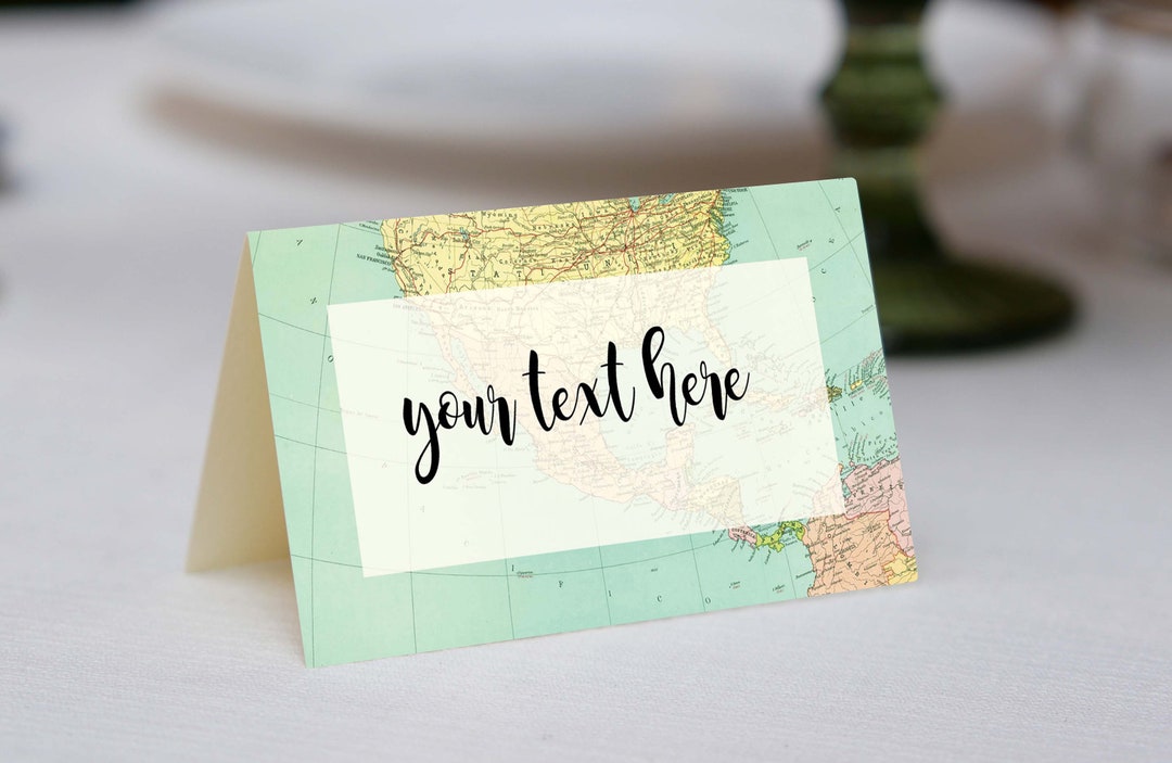 Editable Travel Theme Food Tent Cards Adventure Awaits Food Labels ...