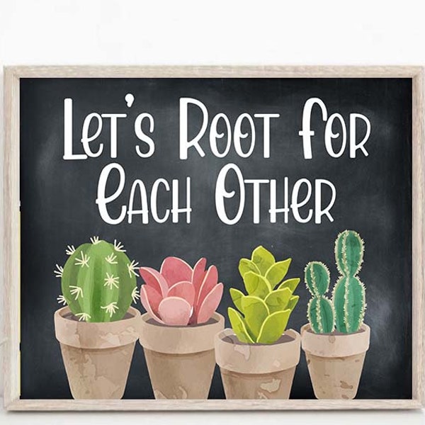 Classroom Cactus - Etsy