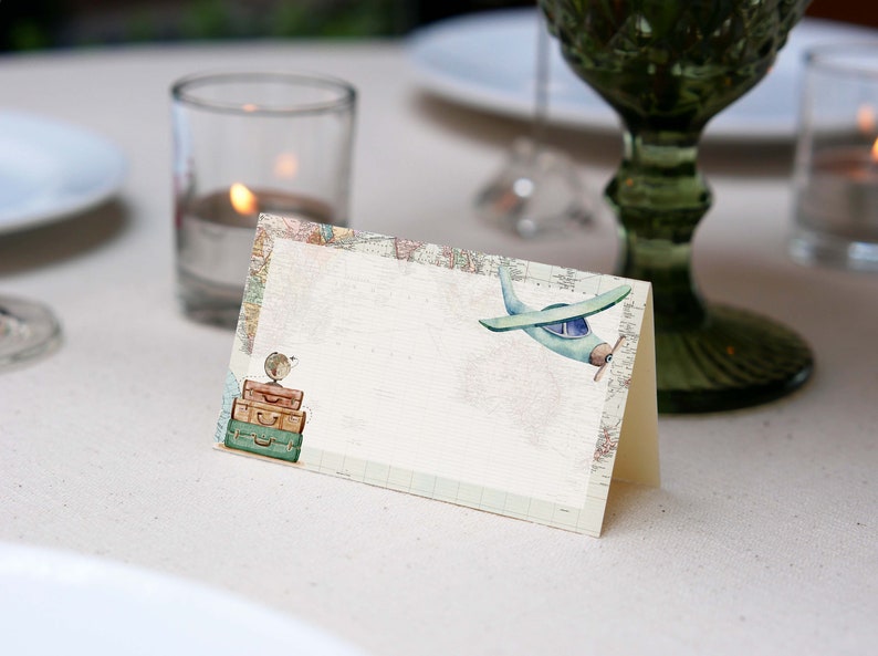 Editable Food Label Card Onederful Travel Theme 1st Birthday - Etsy