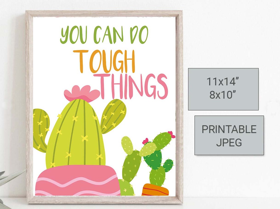 Cute Cactus Classroom Decor Cactus Quotes Poster Set of 6 - Etsy