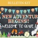 Adventure Awaits Bulletin Cutouts Printable Travel Classroom Bulletin ...