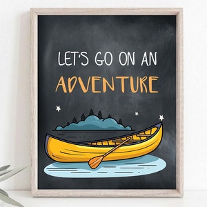 Classroom Motivational Posters Growth Mindset Posters Camping Theme ...