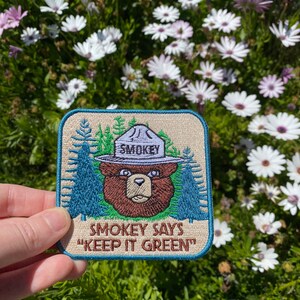 Bear Patch Hiking Patch Applique Embroidered Patch Iron on Patch Sew on ...