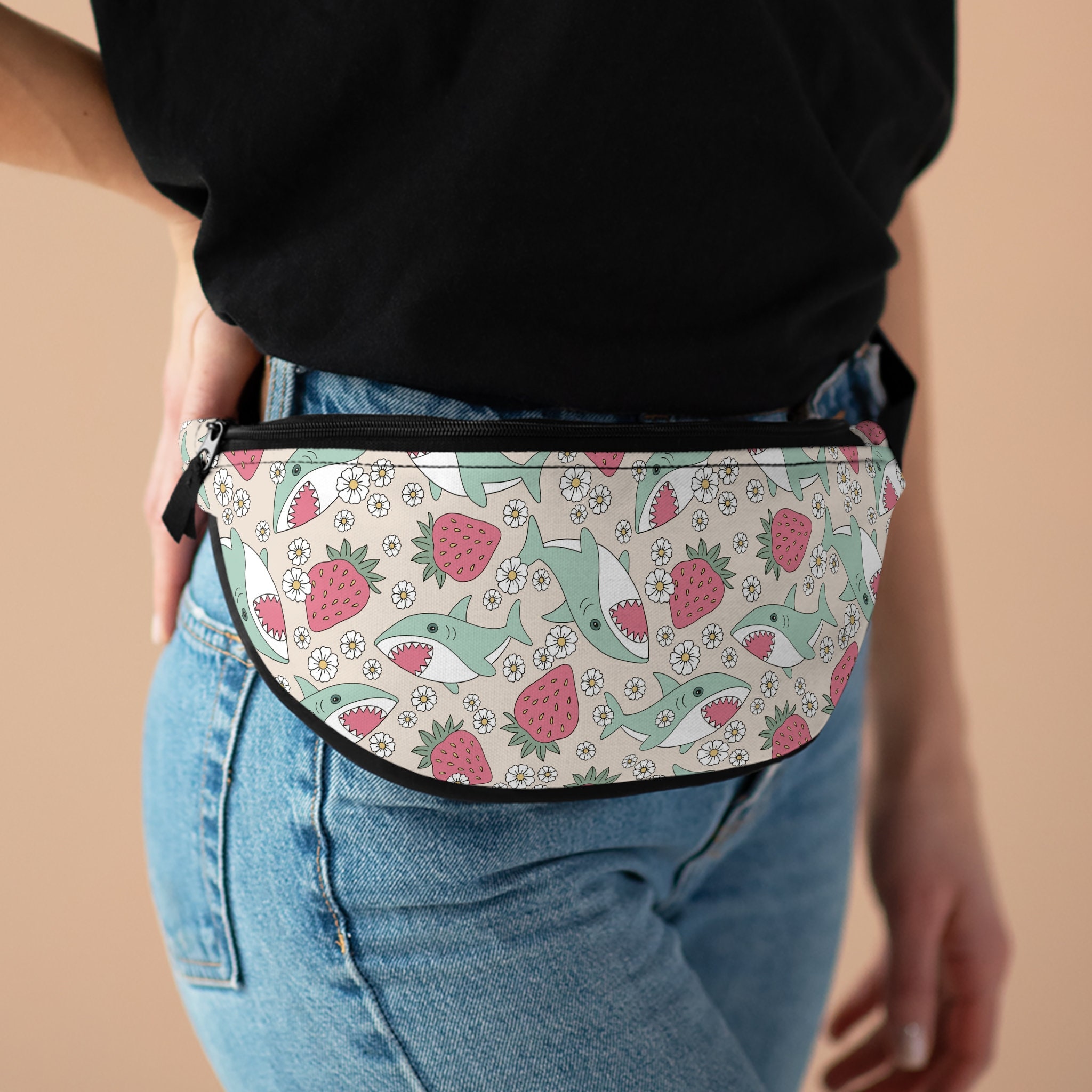 Shark & Strawberry Fanny Pack sold by Marleen Selective | SKU 87642633 ...