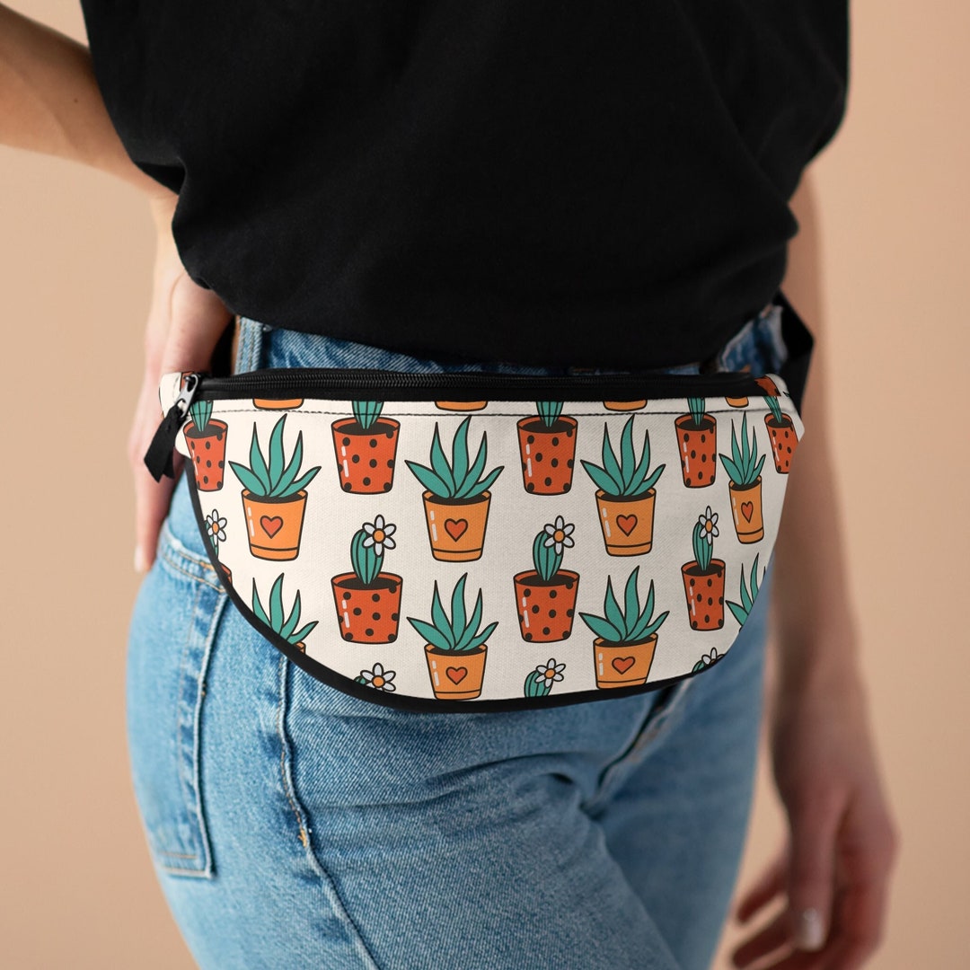 Succulent Fanny Pack Colorful Fanny Pack Fanny Packs Women Boho Style ...