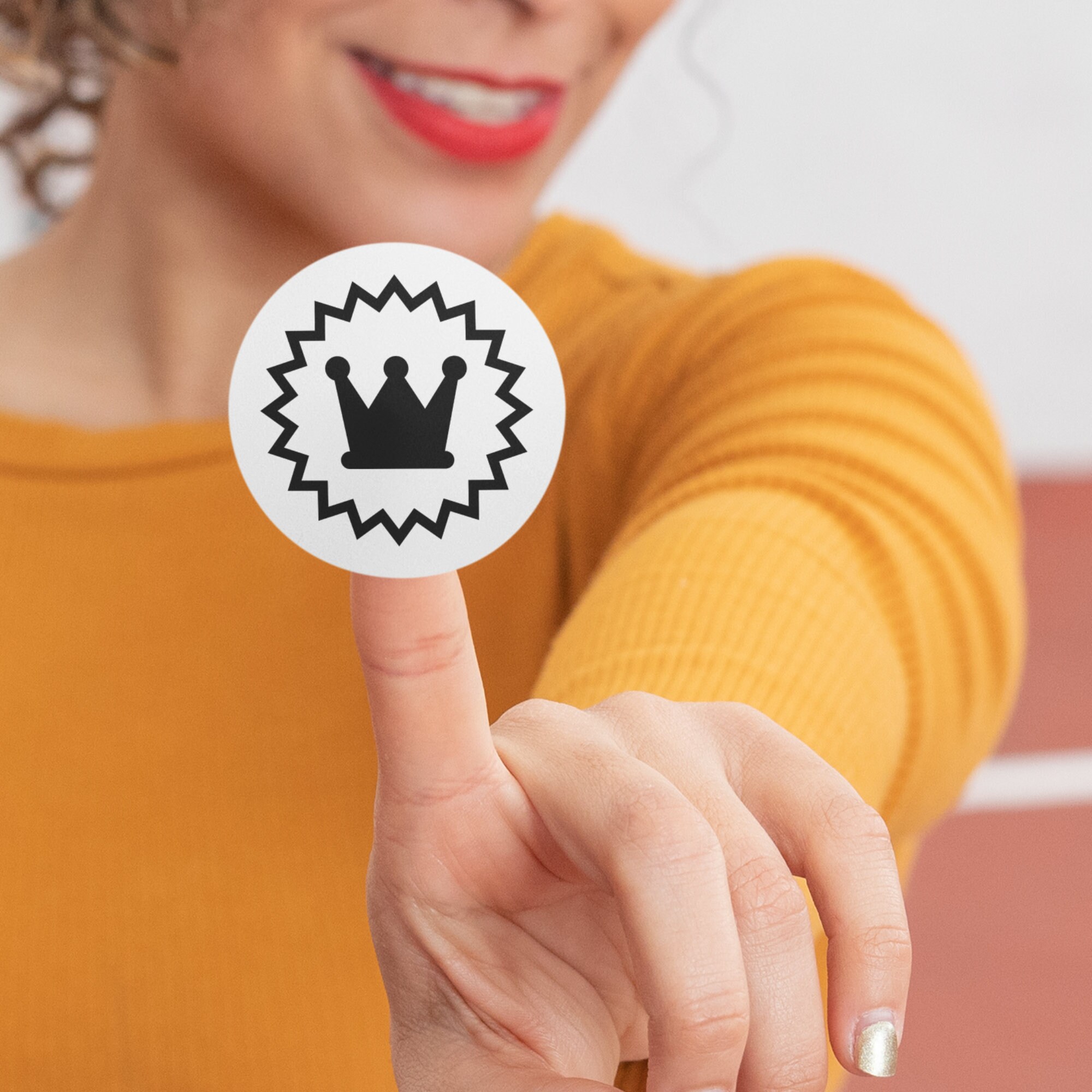 Queen Stickers Printable Set of 20 Pcs, Crown Printable Stickers ...