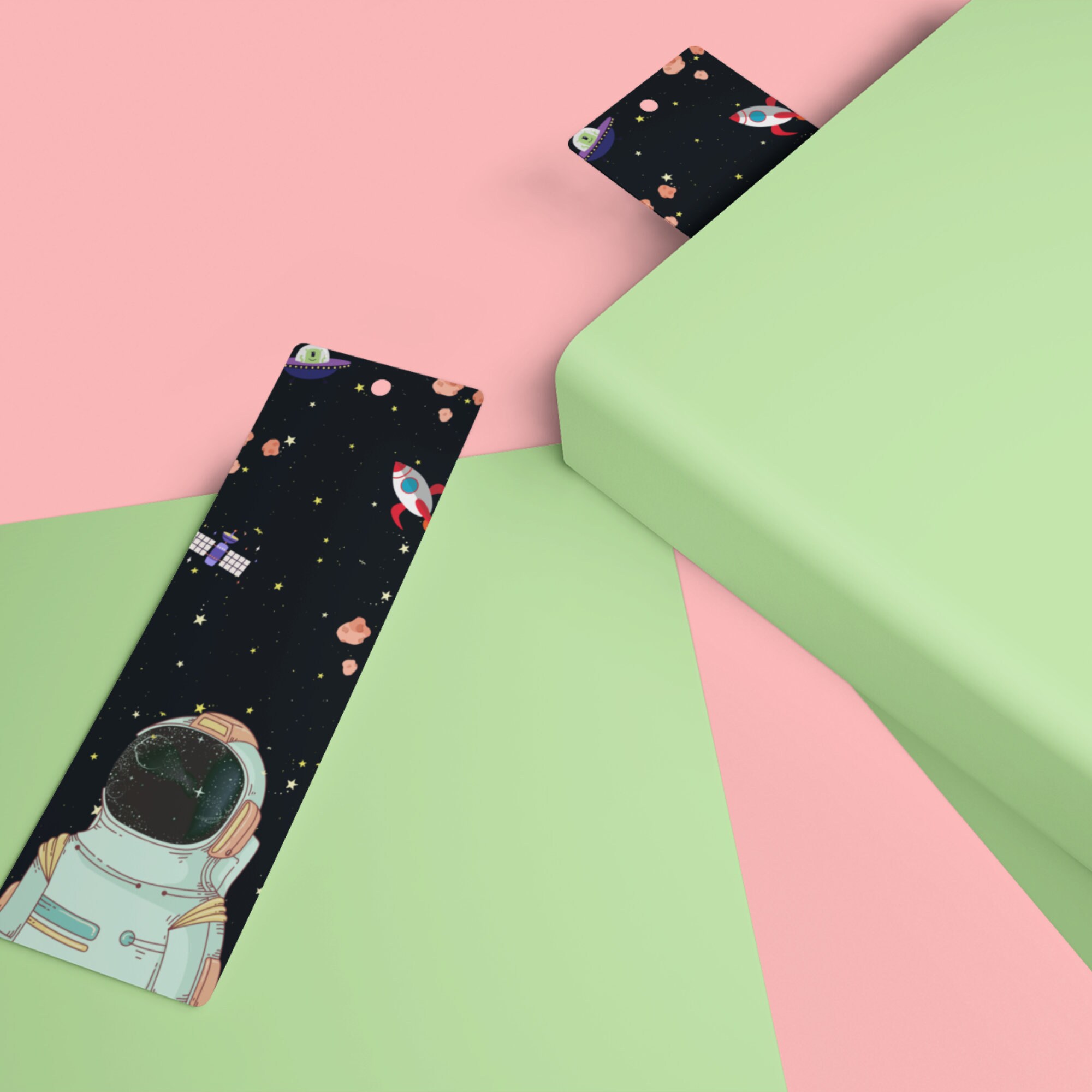 Blue 3d Solar System Planets Kids Bookmark, Printable Space Bookmarks ...