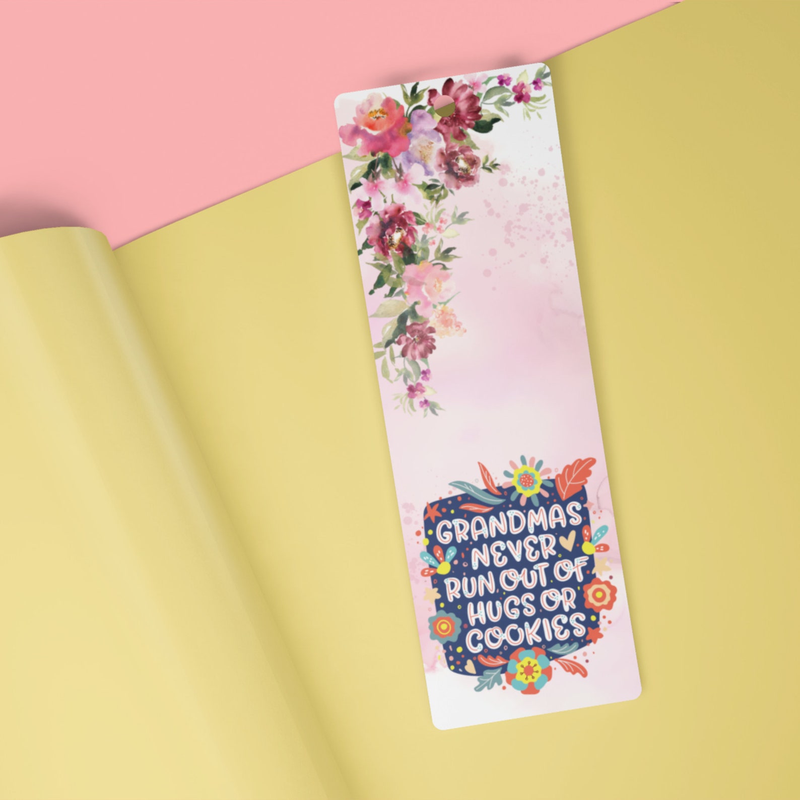 Grandparents Day Bookmark Set: Floral Quotes (digital Download) - Etsy