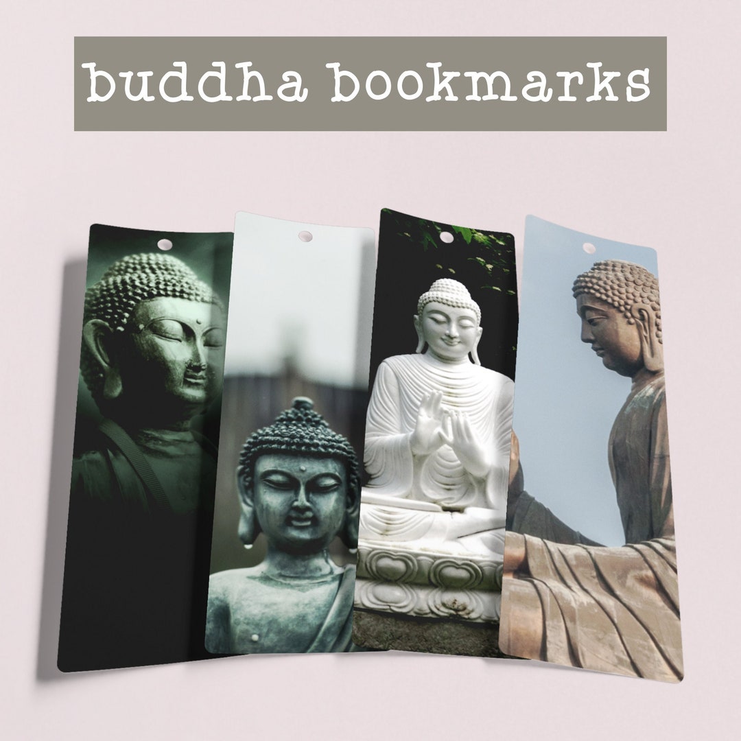 Buddha Bookmarks Printable Set of 6 - Etsy