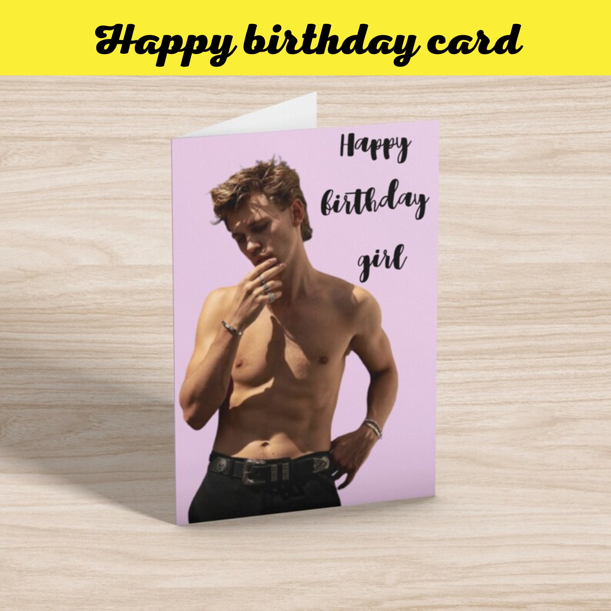 Austin Butler Set Poster Photo Collage Happy Birthday Card - Etsy