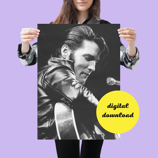 Elvis Presley Poster - Etsy