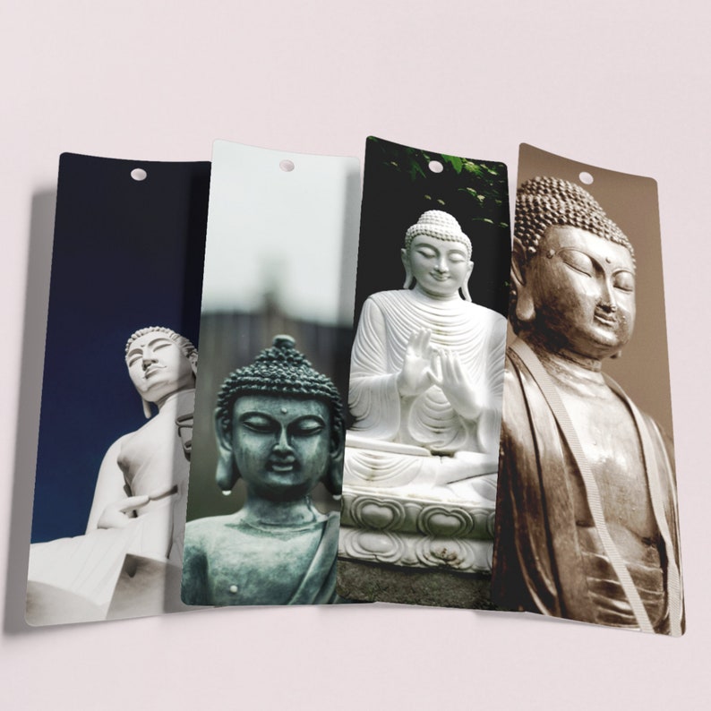 Buddha Bookmarks Printable Set of 6 - Etsy