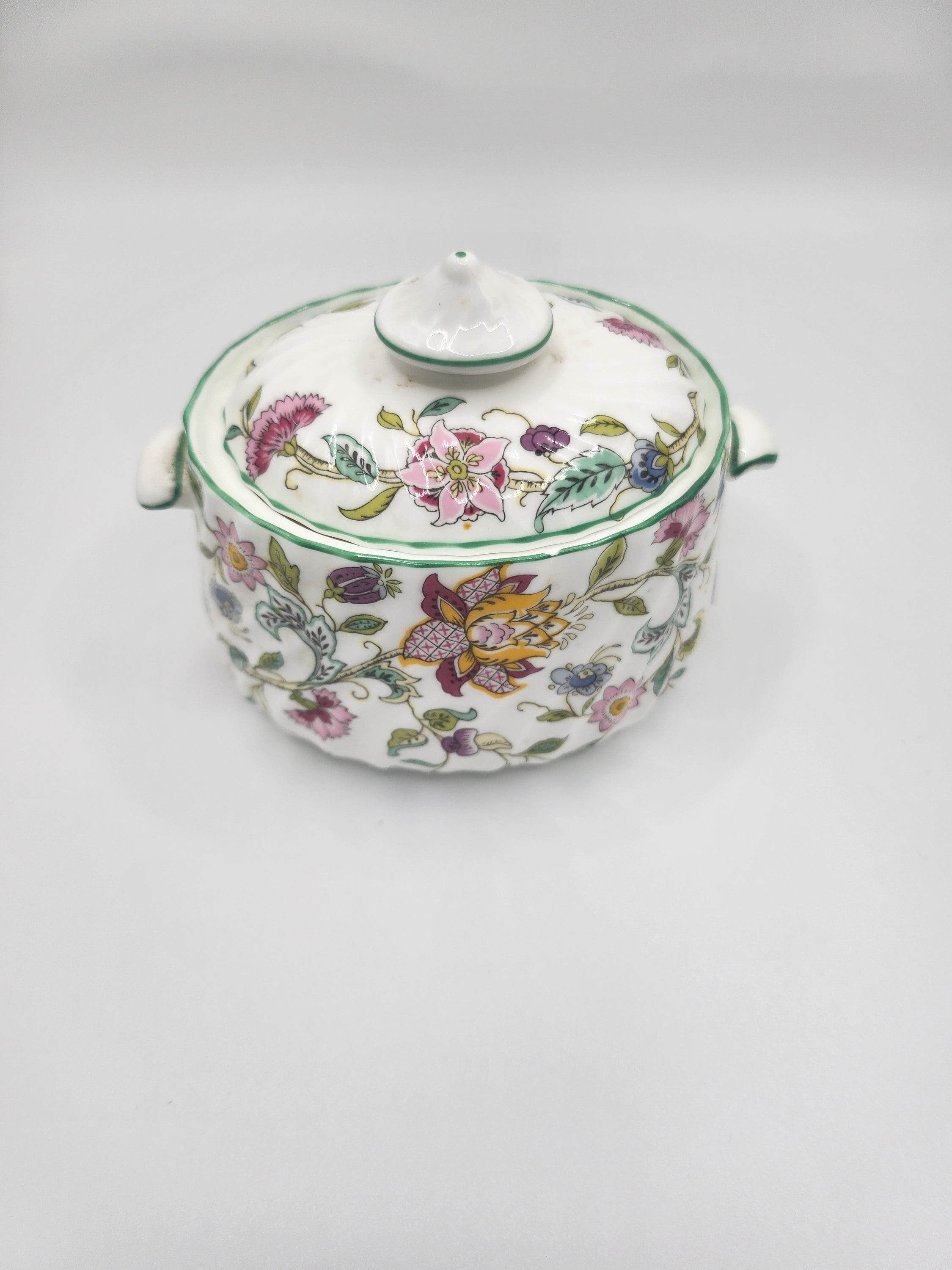 Minton Haddon Hall Lidded Sugar Pot Fine Bone China - Etsy