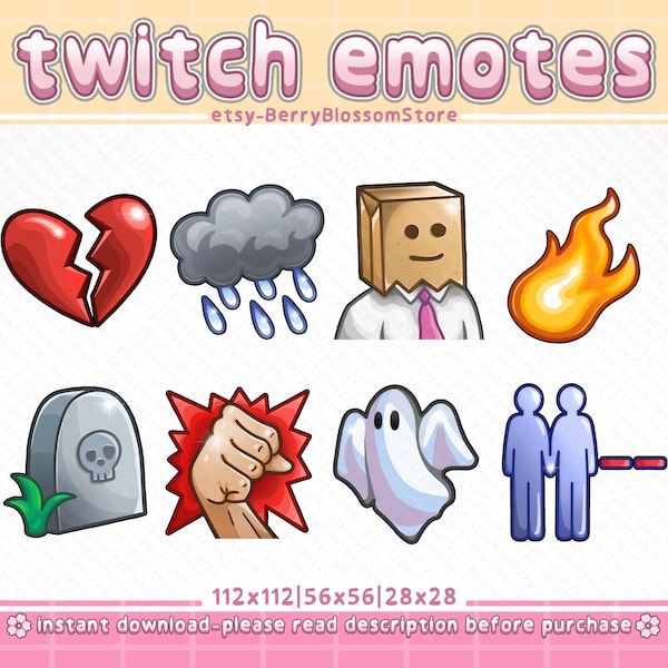 Twitch Emotes Sims 4 - Etsy Australia