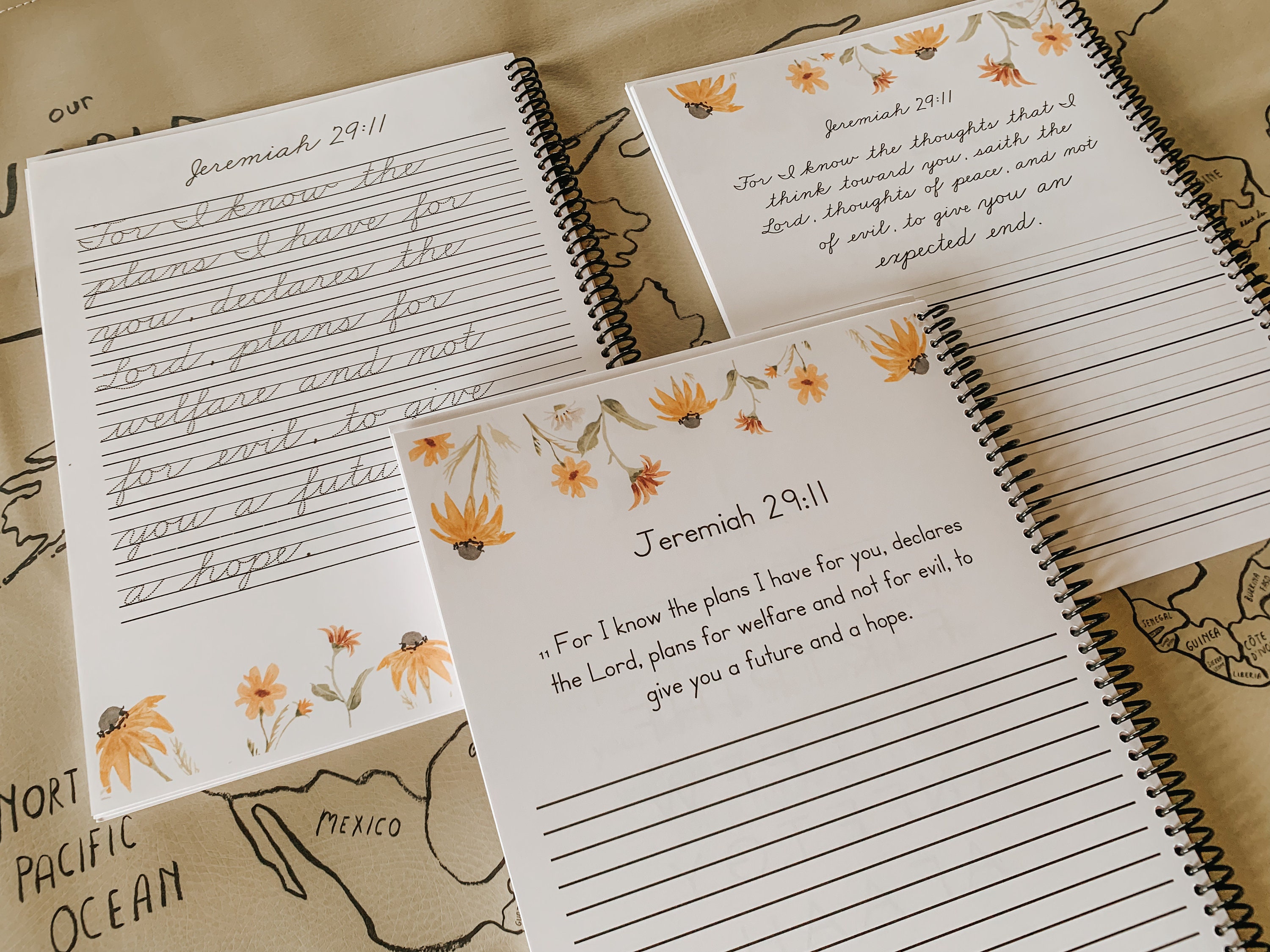 Printed Bible Memory Copywork Books, Familiar Verses Collection No.2 - Etsy