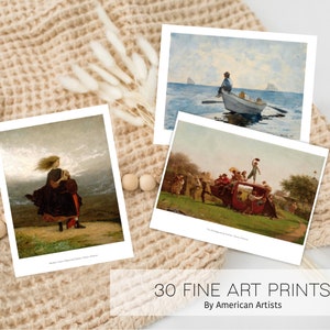 Fine Art Studies American Artists Picture Study Charlotte Mason Art ...
